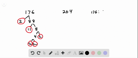 SOLVED:Find the least common multiple of the numbers. 342 and 380