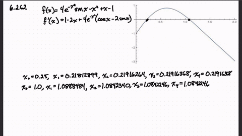 SOLVED:Use a graph to find an initial approximation (to one decimal ...