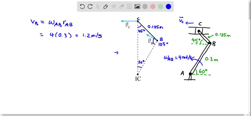 A quick-return mechanism, shown in Figure P2.5, is used in machine ...