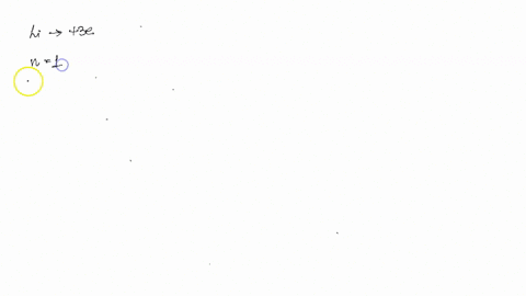 SOLVED:The lithium atom has a nuclear charge of +3 e. Find the energy ...