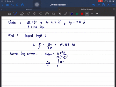⏩SOLVED:Determine the largest length of a structural A-36 steel rod ...