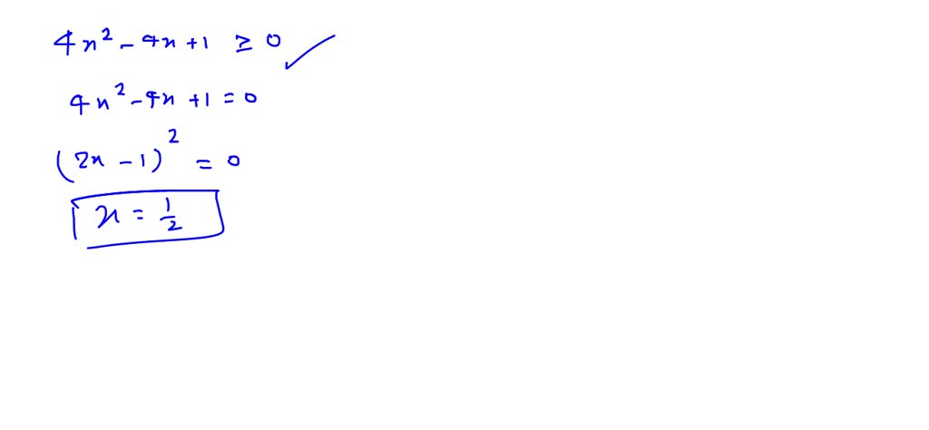 SOLVED:Solve each polynomial inequality and graph the solution set on a real number line. 4 x^2 ...