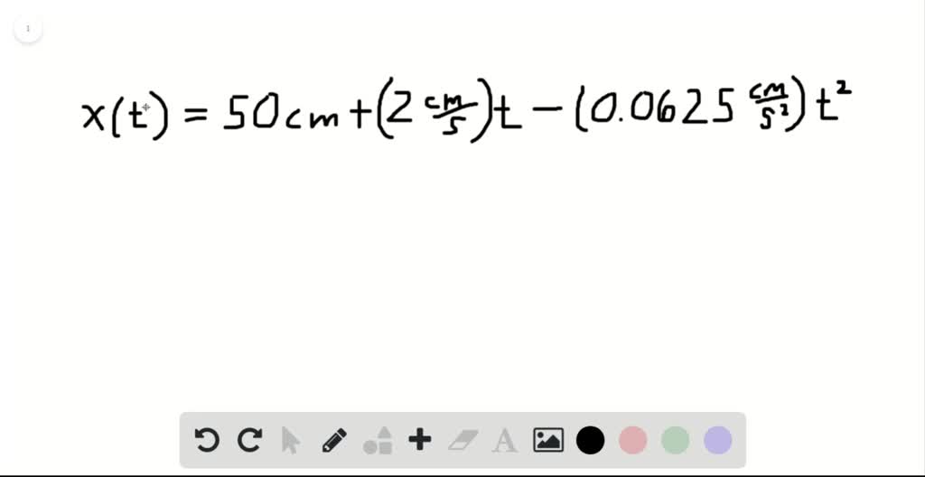 A turtle crawls along a straight line, which we will call the x-axis ...