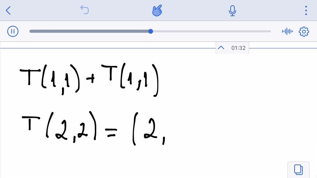 Transformaciones lineales En los ejercicios 9 a 22 , determine si la función dada es una ...