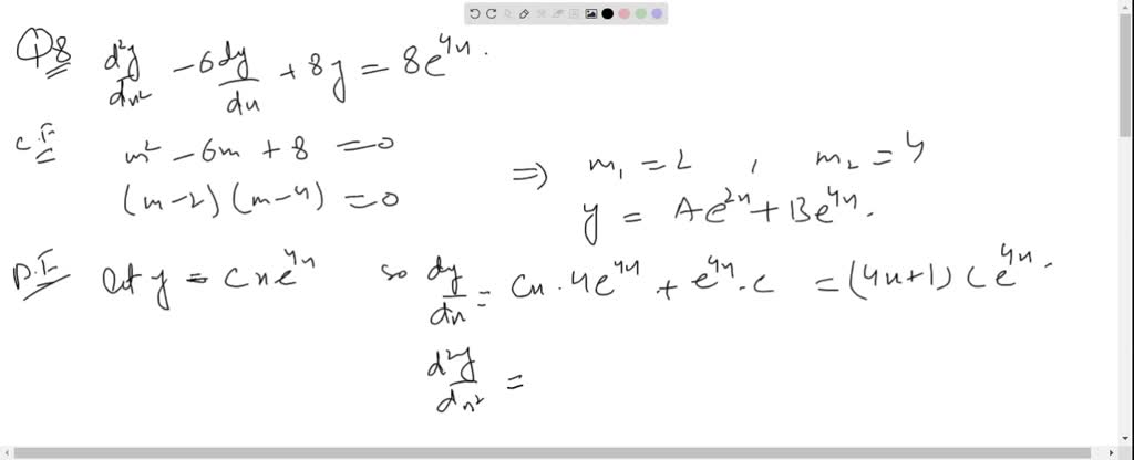 SOLVED:Use the method of reduction of order to solve the equations in ... SOLVED:Use the method of reduction of order to solve the equations in ...