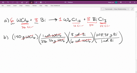 SOLVED:The reaction of tungsten hexachloride (WCl ) with bismuth gives ...