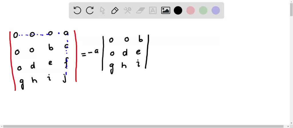 SOLVED:Compute the determinants in Exercises 7-15 using cofactor ... SOLVED:Compute the determinants in Exercises 7-15 using cofactor ...
