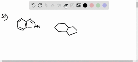 SOLVED:Indole is an aromatic heterocycle that has a benzene ring fused ...