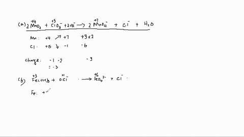 SOLVED:Balance these ionic redox equations using the ion-electron ...