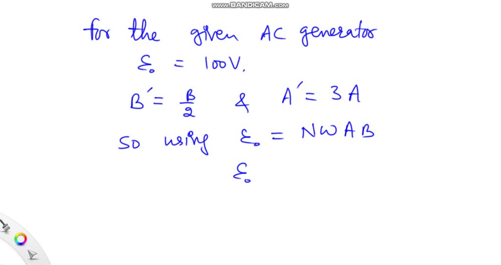SOLVED:The maximum emf of a certain generator is 100 V. Suppose the ... SOLVED:The maximum emf of a certain generator is 100 V. Suppose the ...