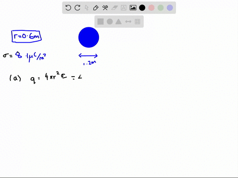 SOLVED:A uniformly charged conducting sphere of 1.2 m diameter has a surface charge density of 8 ...