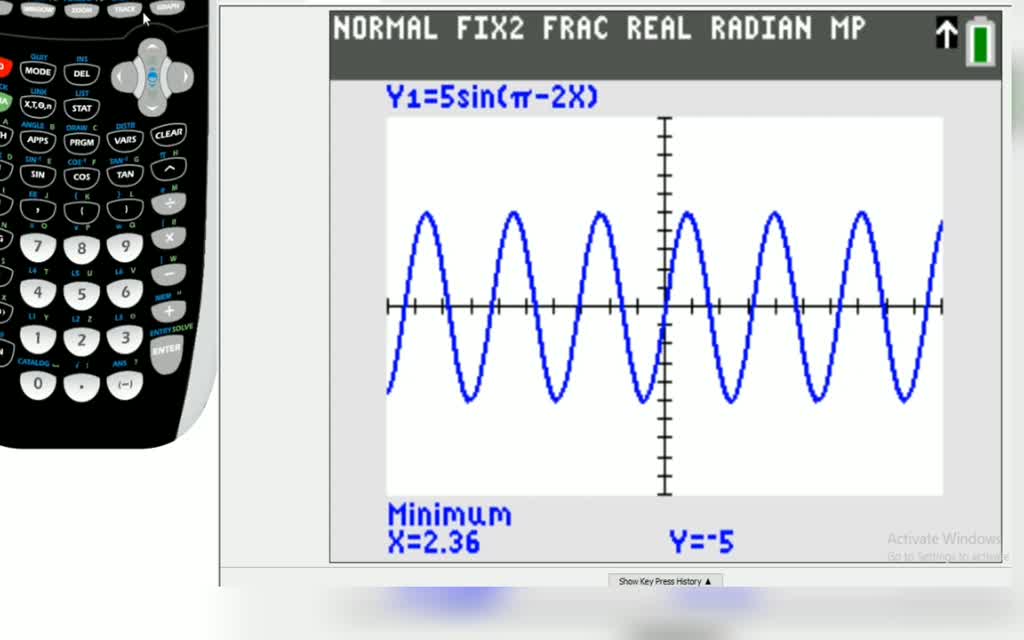 SOLVED:The motion of an oscillating weight suspended by a spring was ...