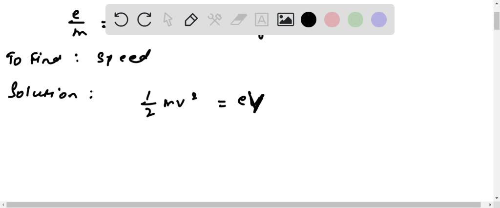 SOLVED:An electron is released from rest just above a very large ...