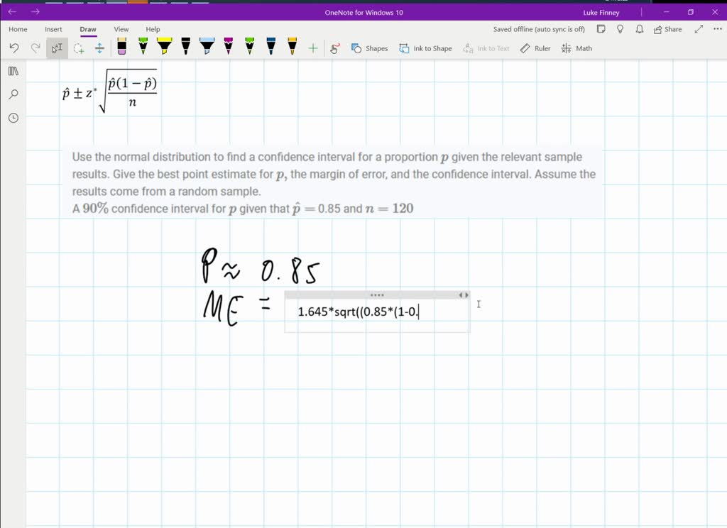 SOLVED:Statisticians sometimes report 50 percent confidence intervals ...