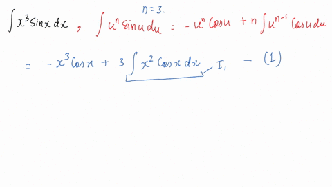 ⏩SOLVED:Calculate using our table of integrals. ∫x^3 sinx d x | Numerade