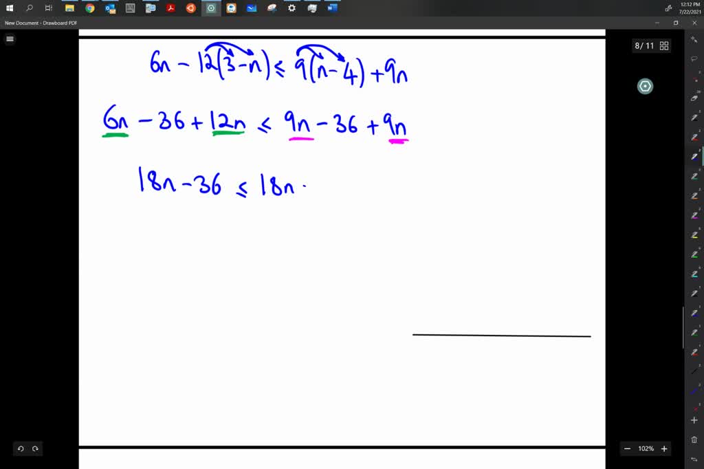 SOLVED:In the following exercises, translate and solve. Then write the ...