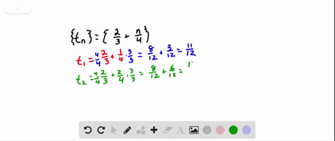 SOLVED:Show that each sequence is arithmetic. Find the common difference, and write out the ...