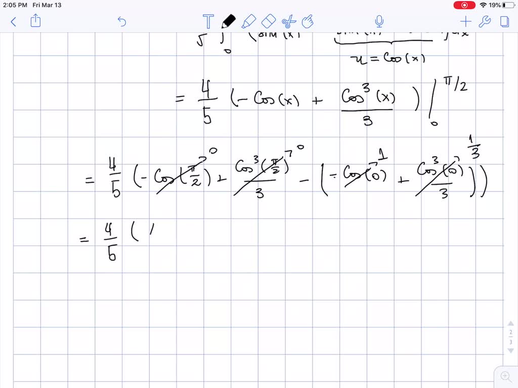 SOLVED:(a) Use the reduction formula in Example 6 to show that ∫0^π/ 2 ...