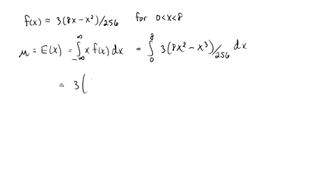 ⏩SOLVED:Determine the mean and variance of the random variable in ...
