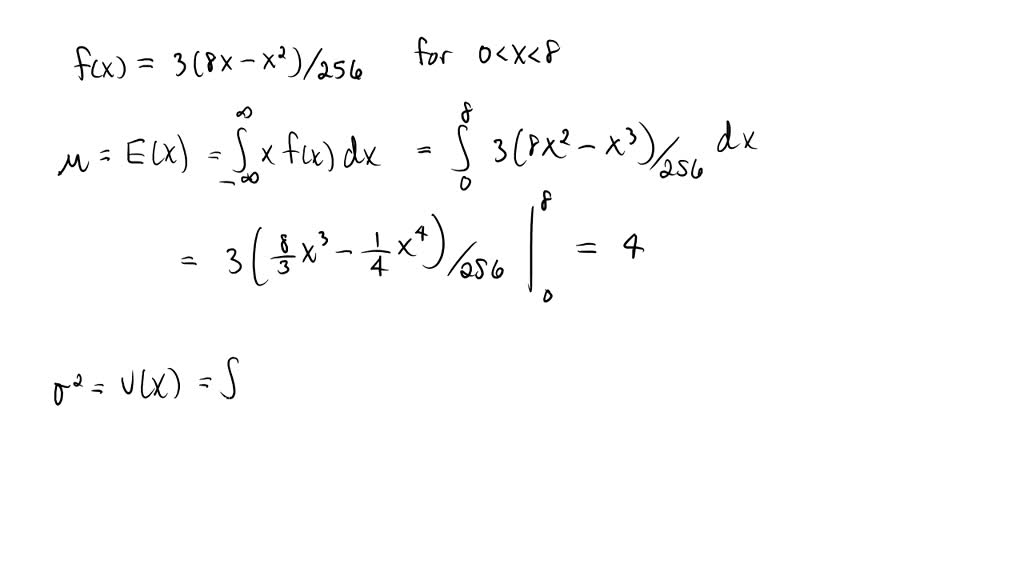 ⏩solveddetermine The Mean And Variance Of The Random Variable In 2283