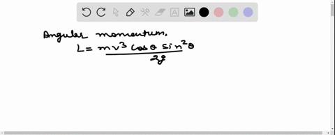 SOLVED:A particle of mass m is projected with velocity v making an ...