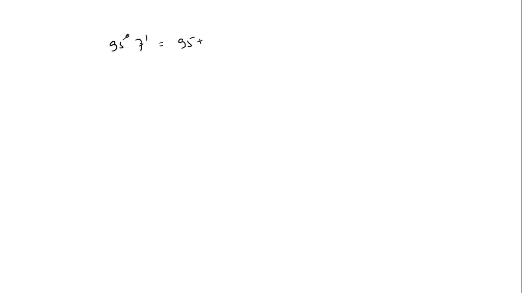 SOLVED Convert Angle To Decimal Degrees To Three Decimal Places 95 7 solved-convert-angle-to-decimal-degrees-to-three-decimal-places-95-7