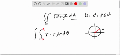 ⏩SOLVED:Evaluate the given double integral over the disk D given by ...