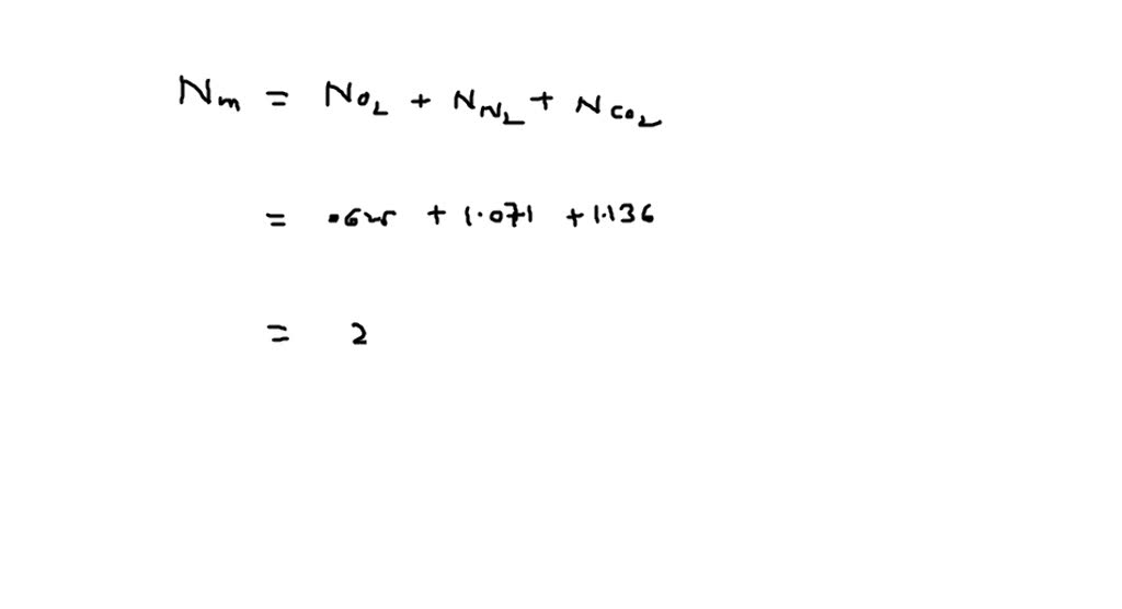 A gas mixture consists of 20 percent O2, 30 percent N2, and 50 percent ...