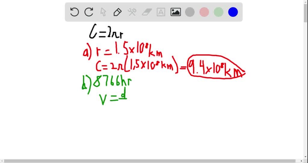 ⏩SOLVED:The circumference of a circle is given by C=2 πr, where r is ...