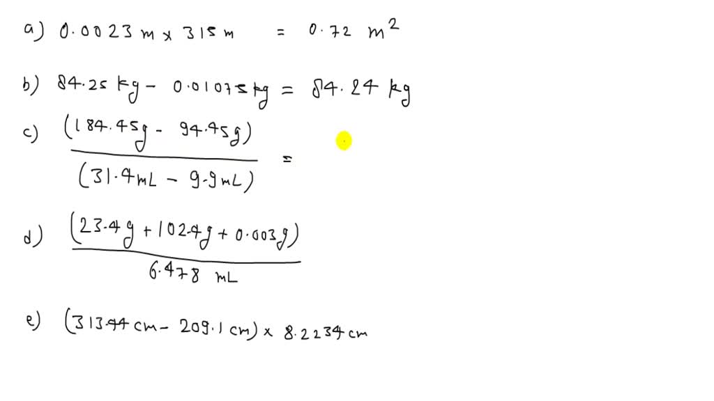 SOLVED Convert The Follwing Units Of Measurements And Round Ihe Final