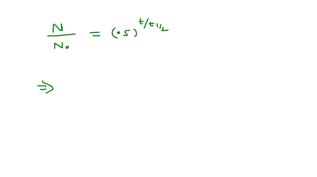 SOLVED: The half-life of the radioactive isotope phosphorus- 32 is 14.3 ...