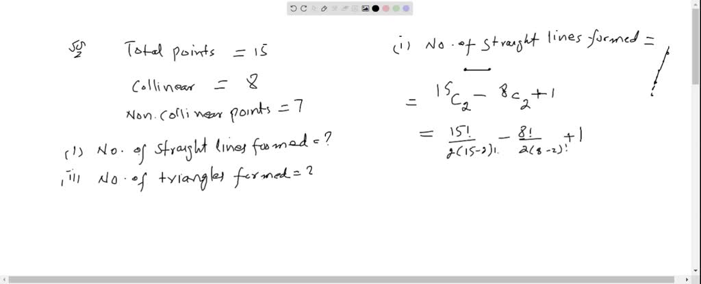 SOLVED:There are ten points A, B, …, in a plane, no three on the same ...