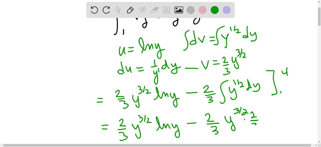 ⏩SOLVED:Evaluate the integral. ∫1^4 √(y) lny d y | Numerade