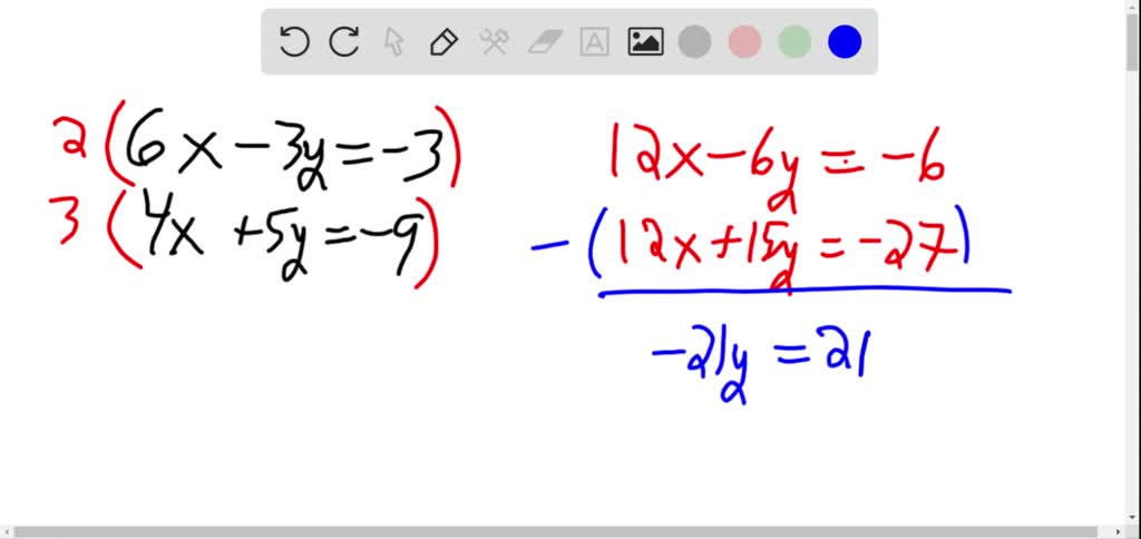 SOLVED:Solve each system of equations by the elimination method. See ...
