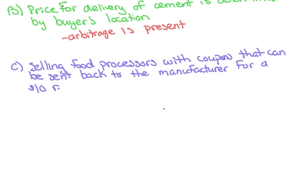 ⏩SOLVED:Explain why firms practice the following price… | Numerade