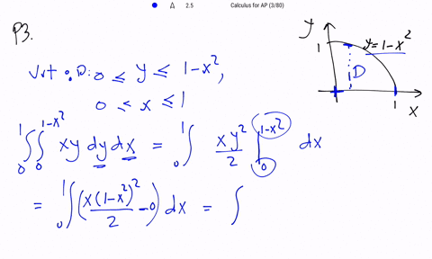 SOLVED:Express the domain D in Figure 19 as both a vertically and ...