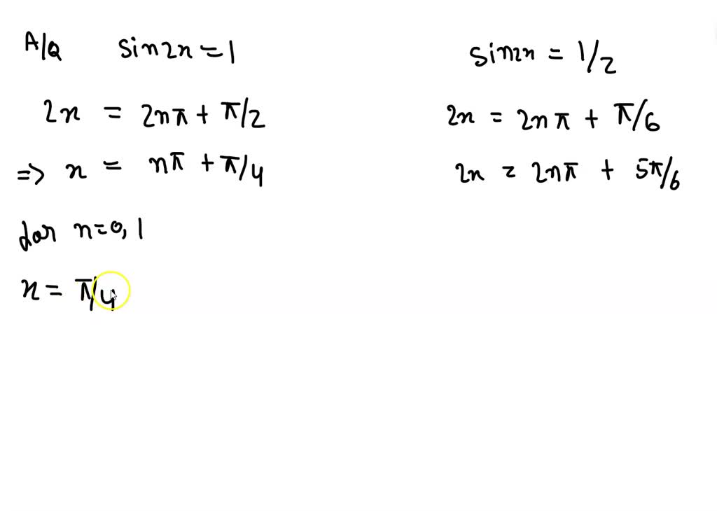 SOLVED Statement mathbf I The Equation left sin 1 X right 3