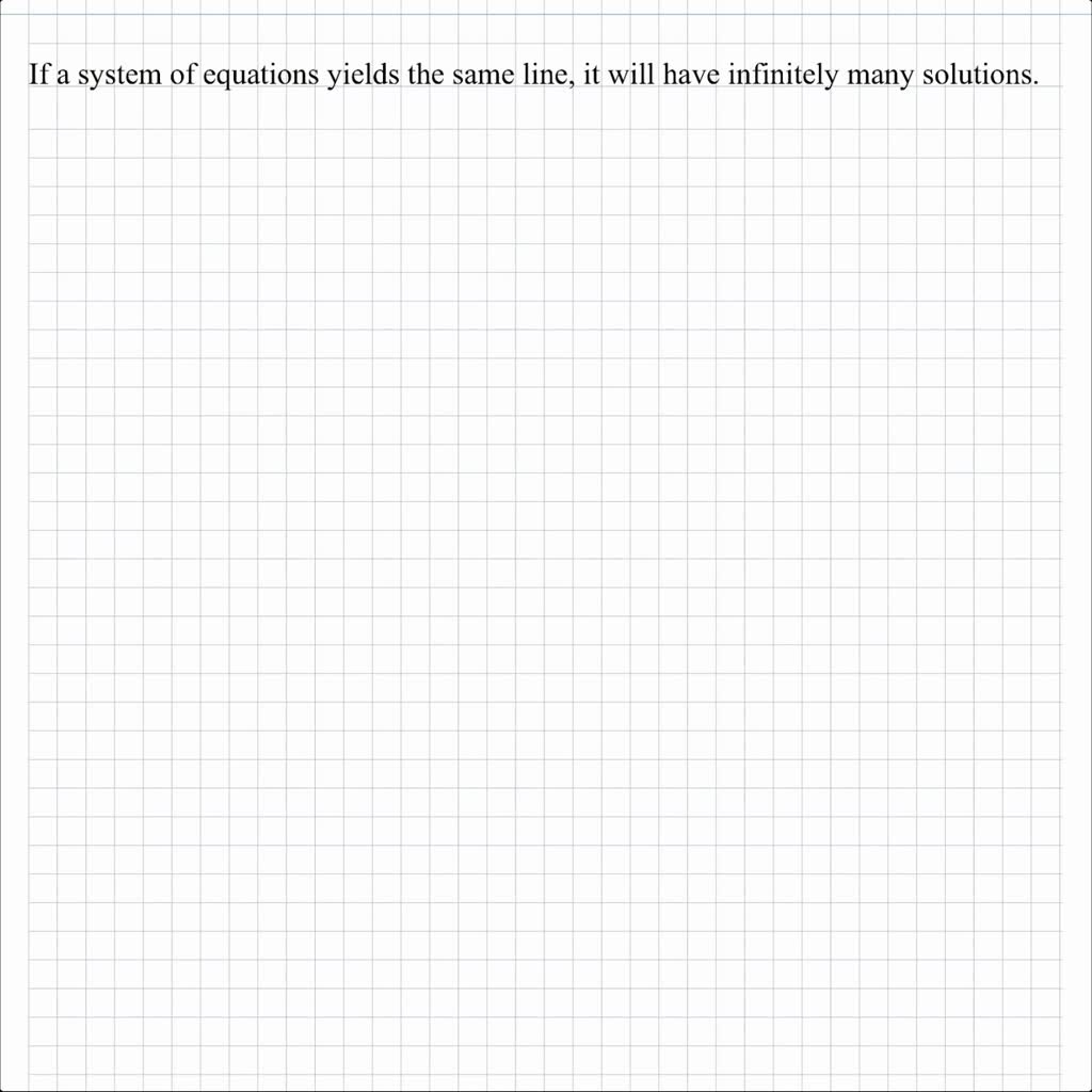 SOLVED:Use Theorem 1.13 to explain why a homogeneous system of linear ...