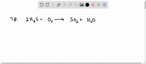 SOLVED:Hydrogen sulfide gas, H2 S, burns in oxygen to give sulfur ...