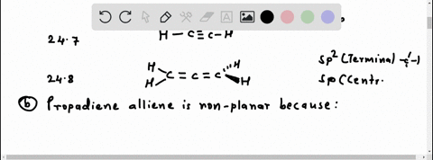 SOLVED:(a) Give hybridization schemes appropriate for the C atoms in ...