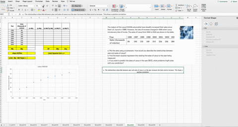 SOLVED:The makers of the Lexus EX0318 automobile have steadily ...