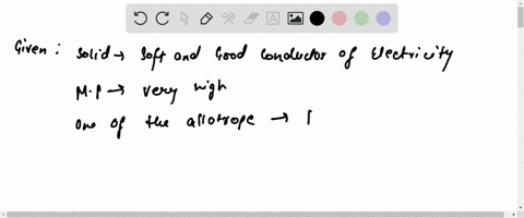 SOLVED:A solid is soft, good conductor of electricity and has very high ...
