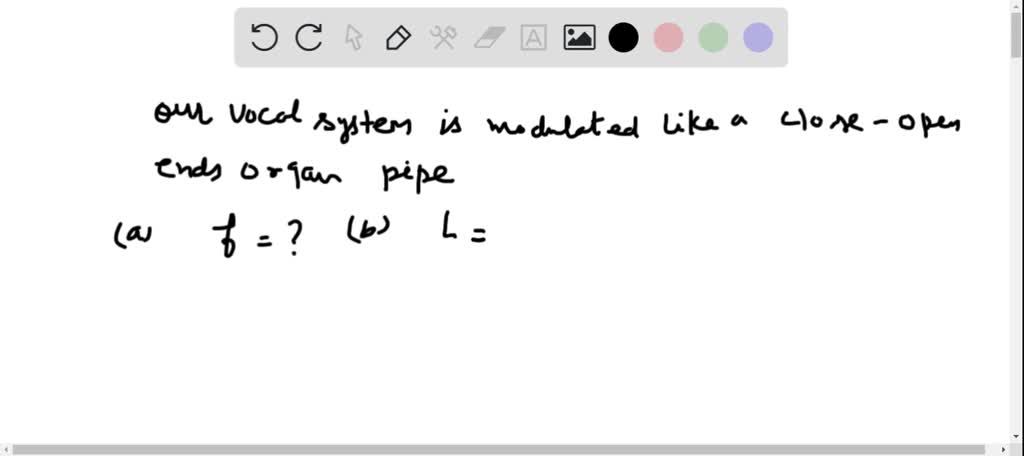 The first formant of your vocal system can be modeled as the resonance ...