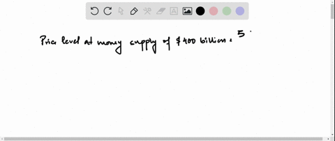 ⏩SOLVED:If velocity and aggregate output remain constant at 5 and … | Numerade