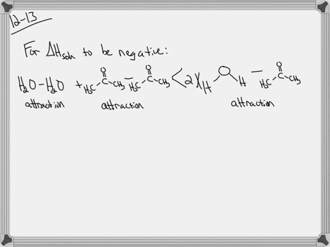 SOLVED:The value of ΔHsoln for the formation of an ethanolhexane ...