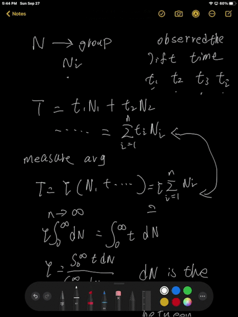 SOLVED:Derive the expression for the mean lifetime, τ, of a single ...
