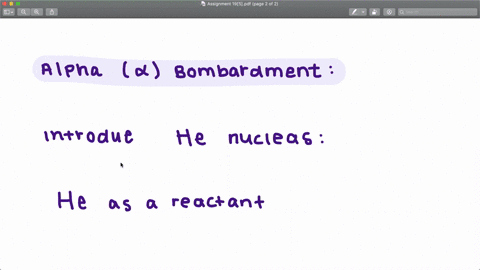 SOLVED:Write the balanced nuclear equation for the induced ...