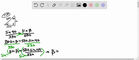 SOLVED:The measures of two sides and an angle are given. Determine whether a triangle (or two ...