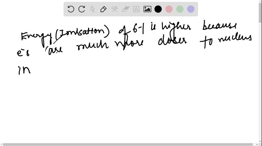 SOLVED:Compare the respective values of the first ionization energy ...