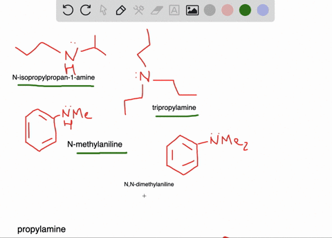 One way of naming amines is to name in alphabetical order the alkyl ...